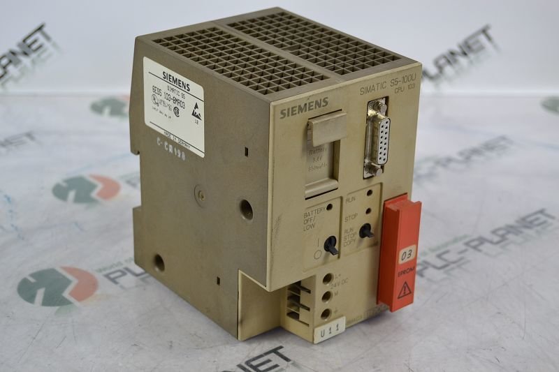 Siemens Simatic S5 100u Cpu 103 6es5103 8ma03 15042 
